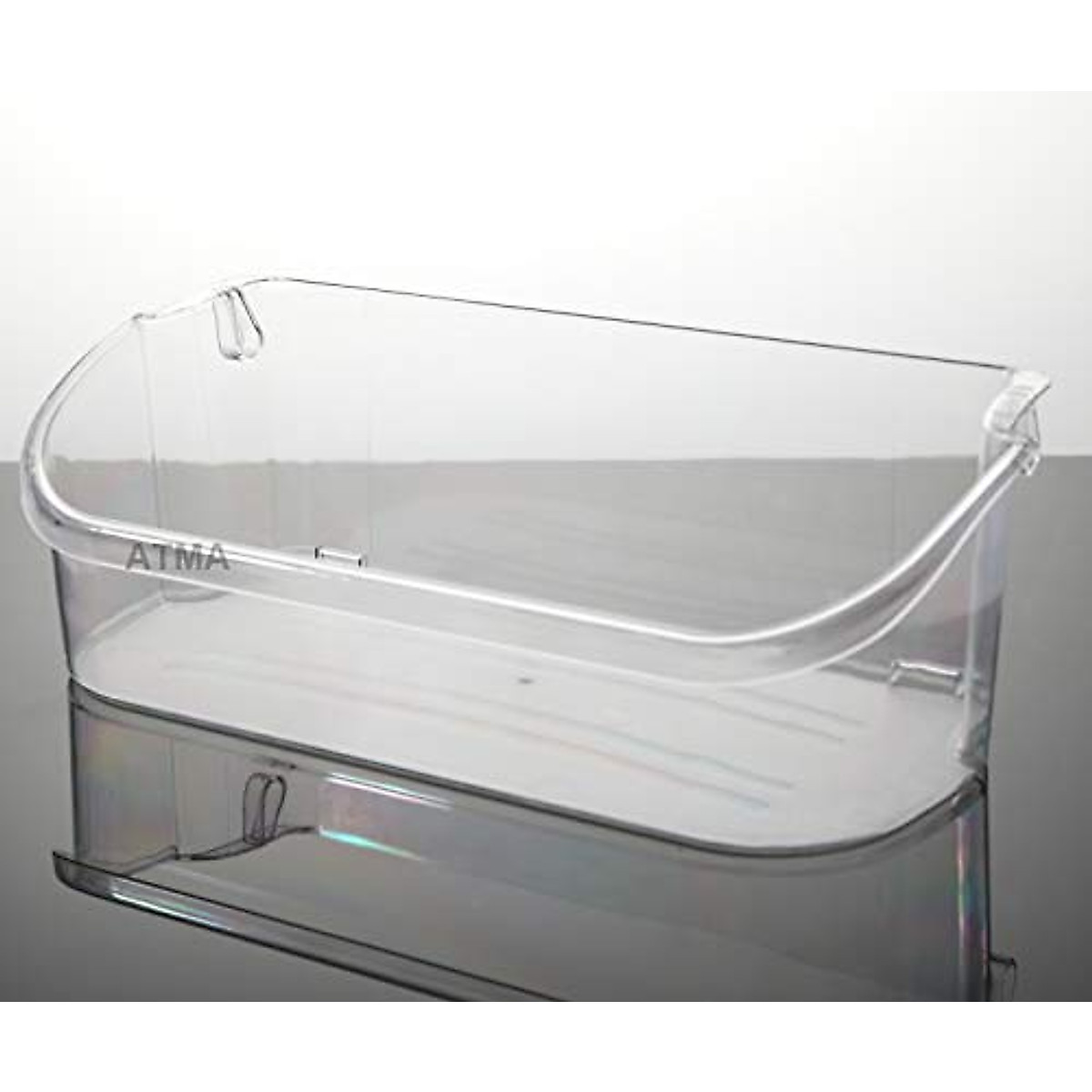 240356402 Clear Refrigerator Door Bin Side Shelf Compatible with Frigidaire Kenmore Electrolux Refrigerator Top shelf - Replaces AP2549958 PS430122 240430312 240356416 240356407-Pack of 1