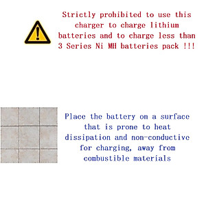 Szwisechip Delta Peak Detection NiMH/NiCd Battery Charger 3.6V-10.8V Airsoft Batteries, RC Car, RC Truck, Air Gun,RC Airplanes, for Standard/Mini Tamiya, JST, T Plug, JR FUTABA...