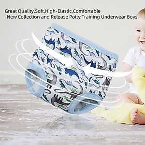 Joyo roy 10Pcs 6T Toddler Underwear Boys Potty Training Pants Potty Training Underwear for Boys Toddler Potty Training for Boys Toilet Training Pants Toddler Boy Underwear Training Underwear for Boys