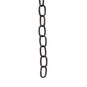 Aspen Creative Oil Rubbed Bronze 21101 36" Decorative Light Fixture Chain, 1 Pack