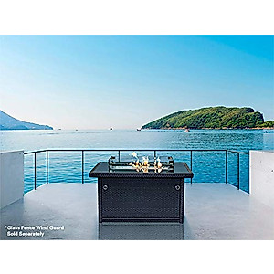 Outland Living Series 403-Slate Grey Fire Table, Slate Grey/50,000 BTU