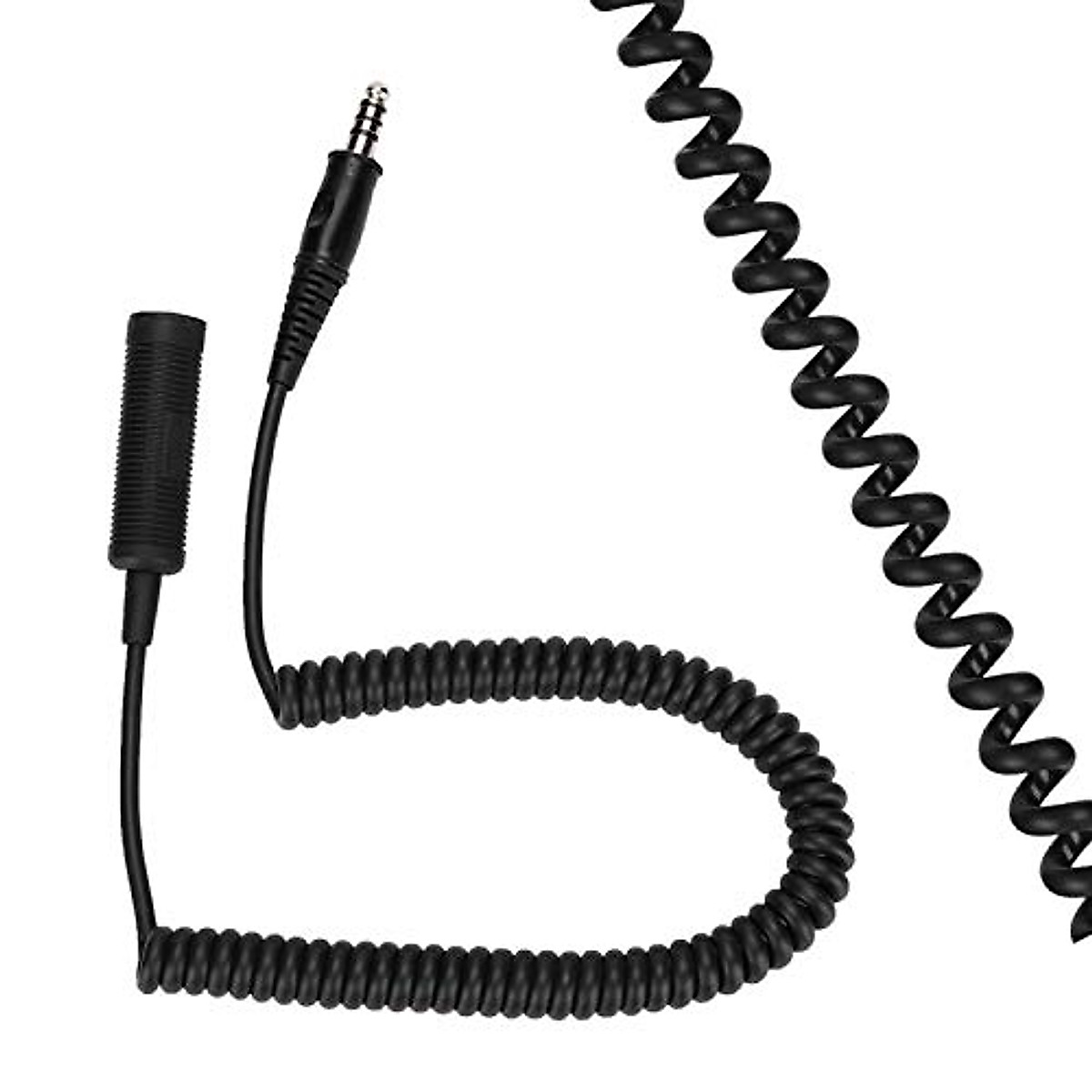 Demeras Headphone Extension Line U-92A/U to U-174/U Plugs Headphone Extension Cable Connect to Helicopter