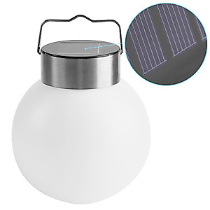 LED Bulb Light,Ball Shape Solar Light,Solar Energy LED Rechargeable Hanging Bulb Light Outdoor Pool Pond Garden Yard Lamp,for Garden Patio Home Decor
