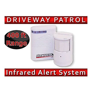 Driveway Patrol Garage Motion Sensor Alarm Infrared Wireless Alert Secure System