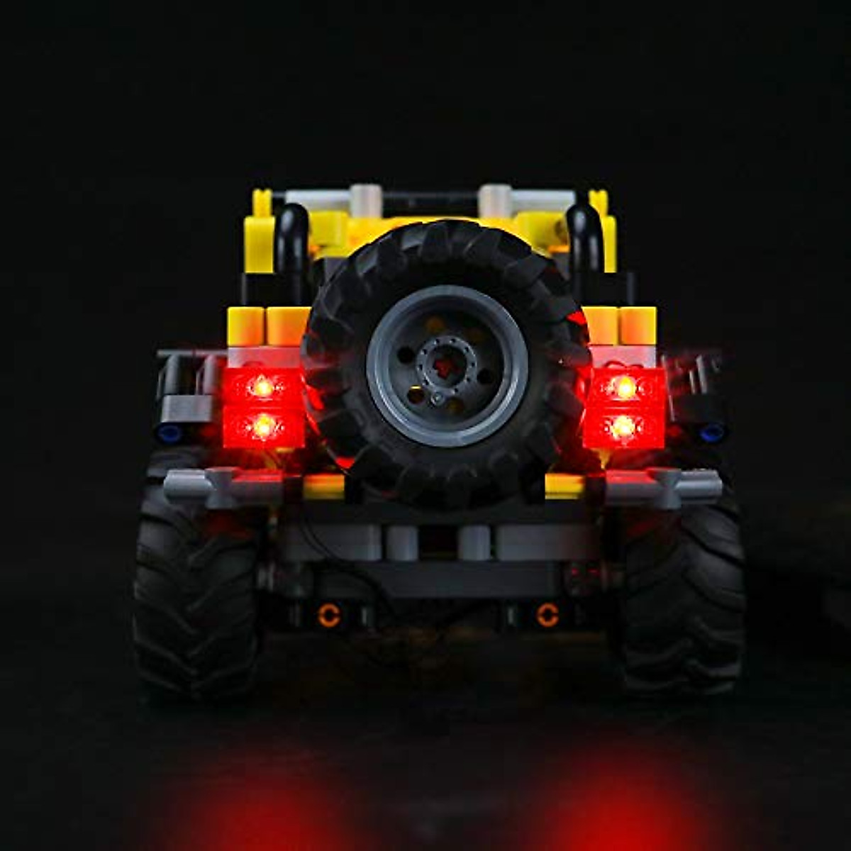 LIGHTAILING Light Set for (Technic Wrangler 4x4) Building Blocks Model - Led Light kit Compatible with Lego 42122(NOT Included The Model)