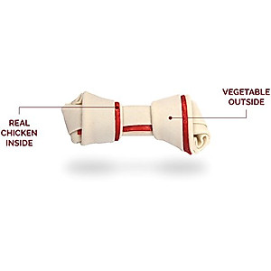 Dreambone Vegetable & Chicken Dog Chews, Rawhide Free, Mini, DBC-02028, 36 Count(Pack of 1)