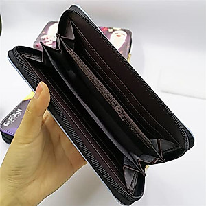 Anime Wallet Anime Merch Anime Purse Anime Cosplay Leather Wallet for Men Women (sfamily wallet)