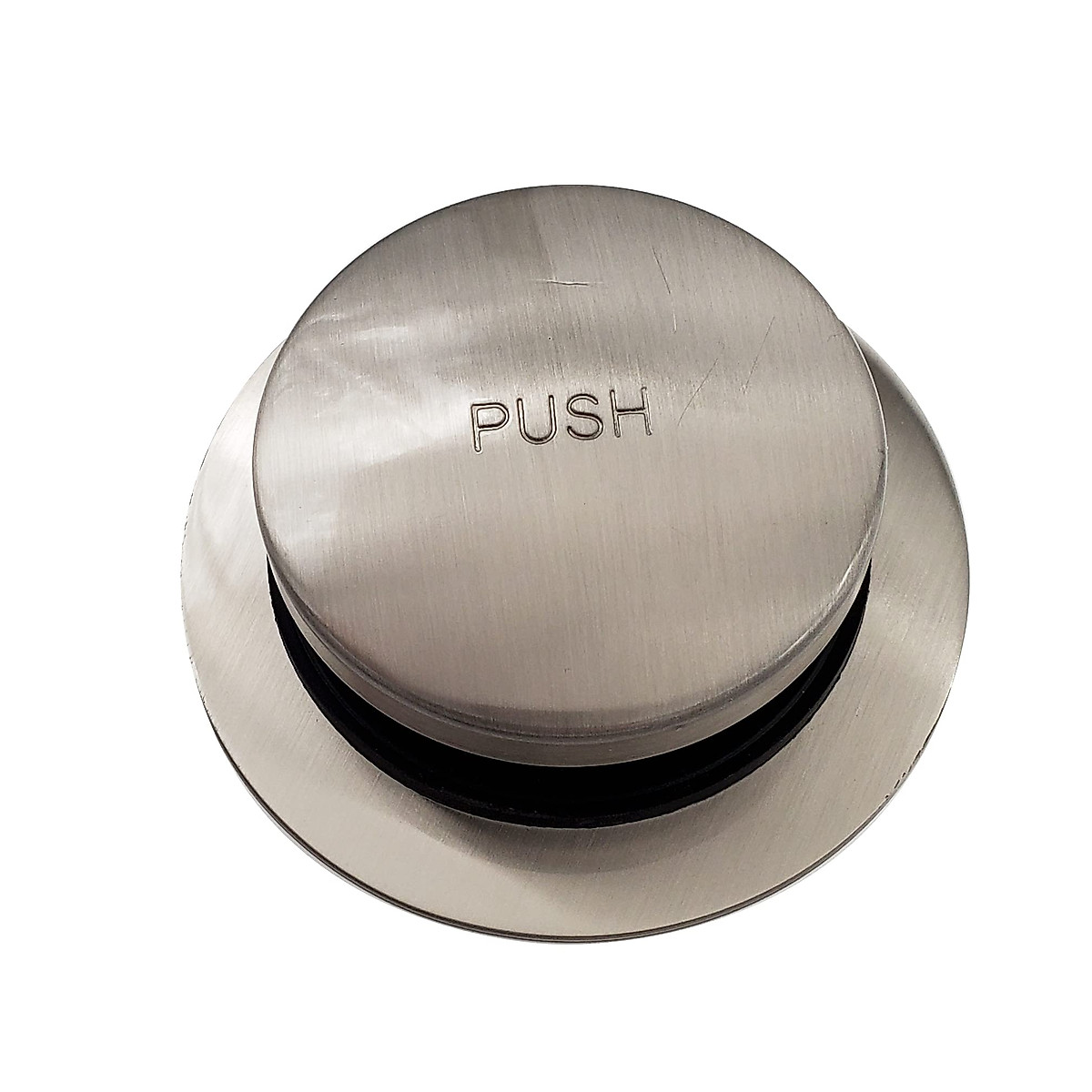 Westrbass Tip Toe Universal Tub Trim with One-Hole Faceplate, Satin Nickel, D931K-07