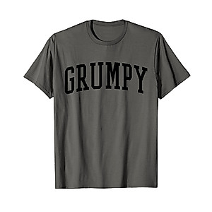 Varsity Grumpy T-Shirt