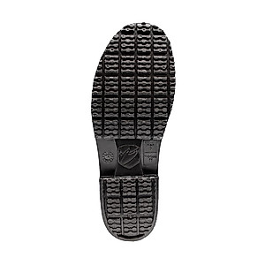 DUNLOP Protective Footwear, DuraPro Steel Toe, 100% Waterproof Polyblend PVC Material, Comfortable DURAPRO Energizing Insoles, Lightweight and Durable, 8908600.08, Size 8 US, Black