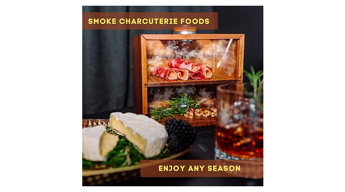 Culinary Smoker Box - Portable Indoor Food & Drink Smoke Infuser