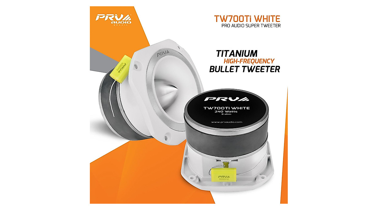 PRV AUDIO TW700Ti: High Sensitivity Titanium Tweeter