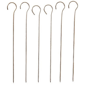 Regency Wraps Turkey Lacers, 6 Pack, Silver