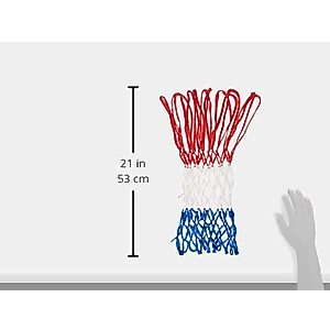 Spalding 8279SR All-Weather Basketball Net (Red/White/Blue)