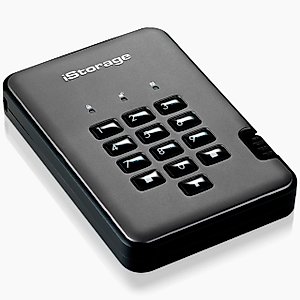 iStorage diskAshur PRO2 SSD 512GB Secure portable solid-state drive - FIPS Level 2 certified - Password protected, dust & water resistant, military grade hardware encryption IS-DAP2-256-SSD-512-C-G