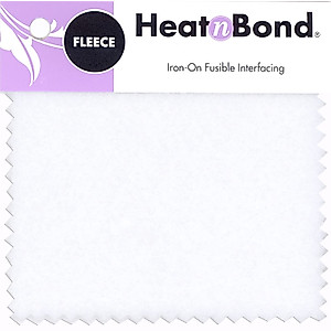 Therm O Web Q2425 Heat'n Bond High Loft Fusible Fleece, 45" x 15 yd, White