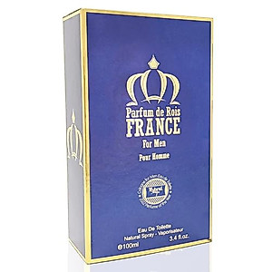 Hybrid & Company Parfume De Reis France for Men Eau De Toilette Natural Spray Masculine Scent, 3.4 Fl Oz