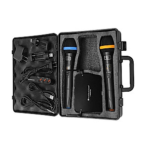 Martin Ranger U6800R-MINI Portable UHF Wireless Microphone Interference-Free Long Distance Operation, Ideal for Karaoke, Church, Weddings