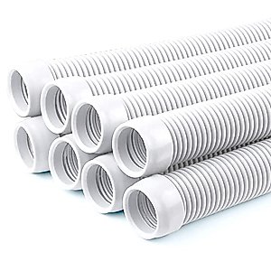 POOLWHALE Vacuum Hose/Replacement Pool Hose -1.5” 8 Hoses for Pool,Spa