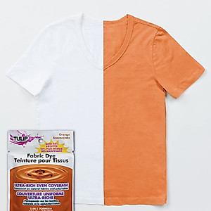 Tulip Permanent Fabric Dye Powder, Orange