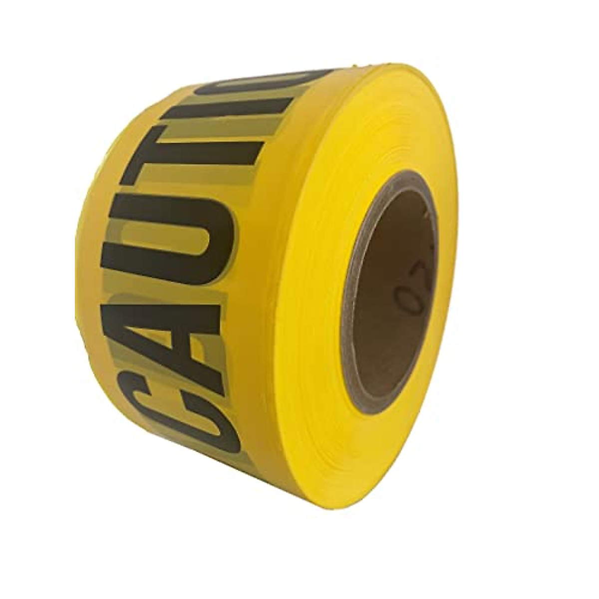 Swanson Tool Co., Inc BT30CAU2 Disposable Barricade Tape, 3 in W Ft L X 2 Mil T, Caution, Polyethylene, 300 Feet, Yellow & Black Print