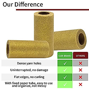 Gold Glitter Tulle Rolls, 6 Inch by 25 Yards Sparkle Fabric Ribbon for DIY Tutu Skirt Sewing Bow Wedding Decorations Craft Supplies