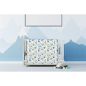 Terriboo Minky Baby Bed Blanket Newborn Mink Blanket Double Layer with Dotted Backing (Animal)