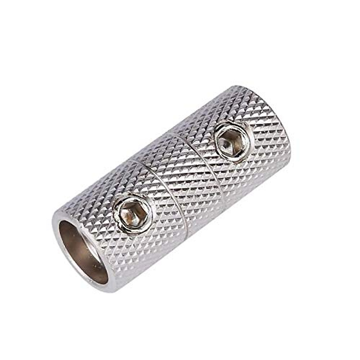 8 Gauge Wire Coupler Terminal Butt Connector (4pcs) Car Audio Stereo Power or Ground Wire Splice Coupler - Nickel Plated