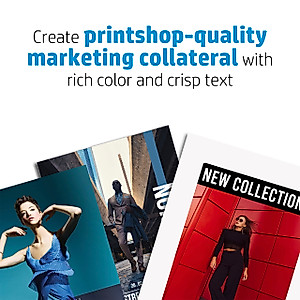 HP Professional Business Paper, Glossy, 8.5x11 in, 52 lb, 50 sheets, works with laser printers (4WN11A)