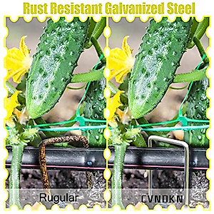 100 pcs 6 inch U-Shaped Landscape Staples and 100 pcs Fixing Gasket Sets, Garden Landscape Staples are Suitable for Outdoor Irrigation Hoses,Fixed Fences,Artificial Turf Nails and Tents.