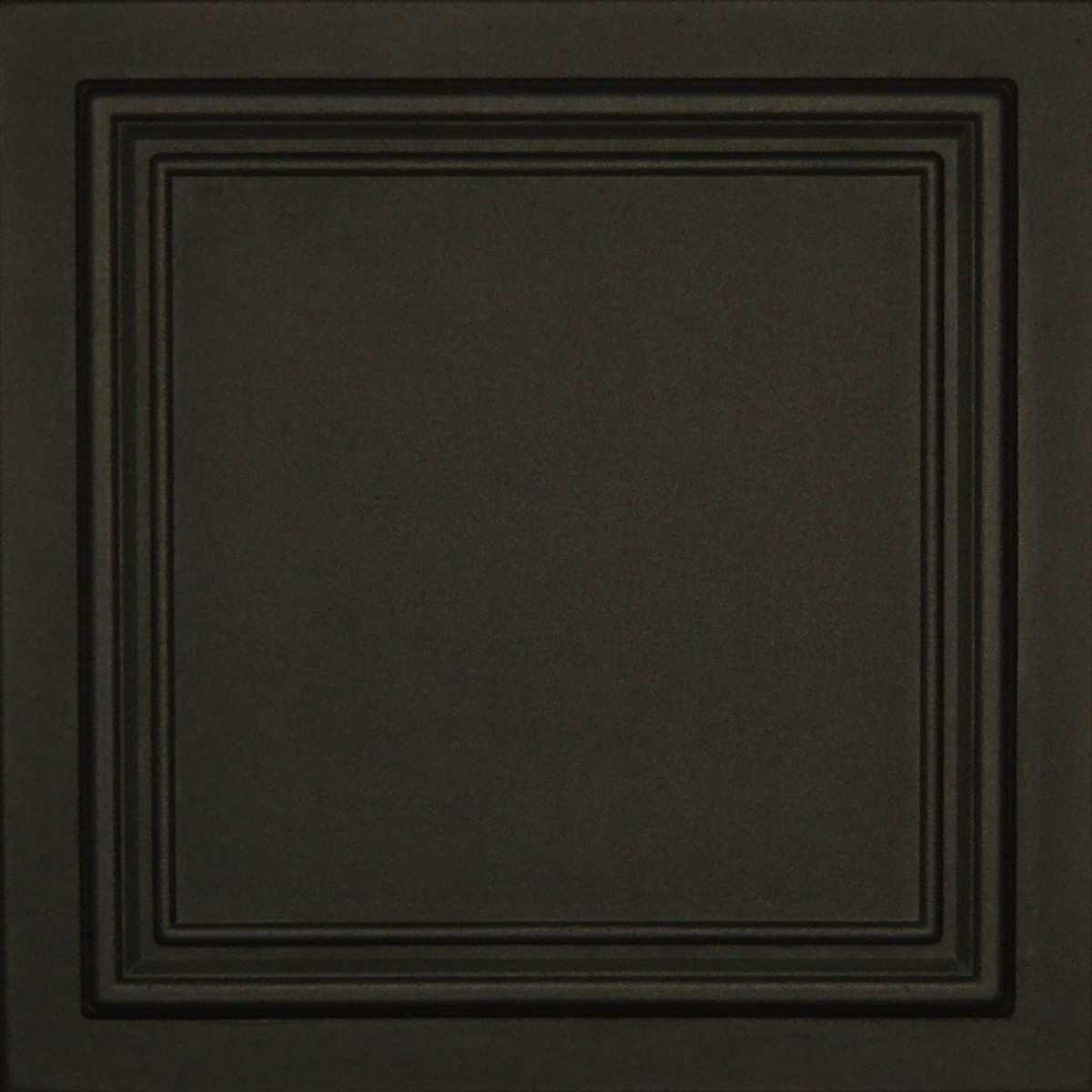 Euro-Deco Ceilings, Inc. R24B Black 20x20 Amazing Styrofoam Tin Look Ceiling Tiles Easy to Glue up on Any Type of Surface