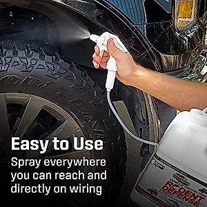 Exterminators Choice - Rodent Defense Spray for Cars and Trucks - Non-Toxic Deterrent for Pest Control - Repels Mice and Rats - Vehicle Protection - Safe for Kids and Pets (32 Ounce)