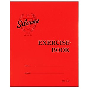 Silvine Exercise Book Ruled 7mm Sqaures 203mmx165mm (PACK 36) 130X