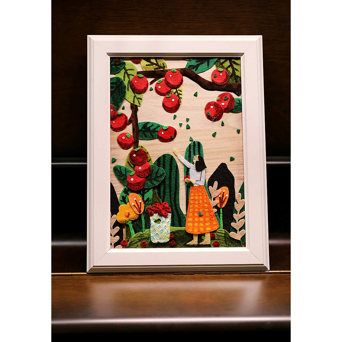 42PCS Colored Felt Fabric Sheets, 6 x 6 inches Macdori Craft Felt Squares for DIY Craft and Sewing Projects