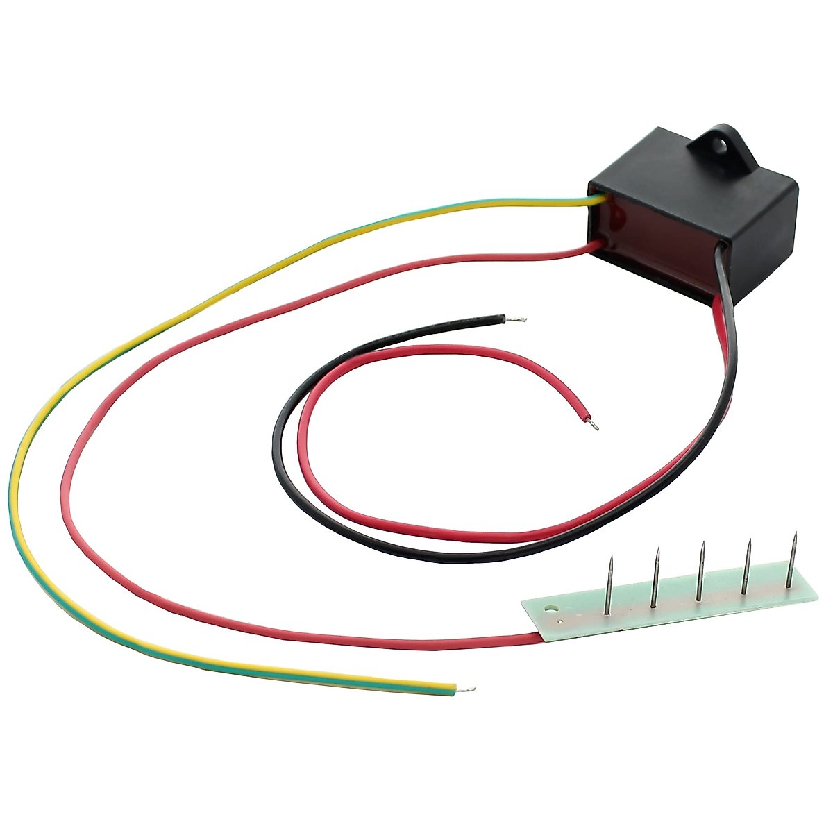 Shopcorp 110-120VAC Variable Density Negative Ion Generator Module – Air Ionizer with Micro Needles Stainless Steel Pin for Static Grass Applicators and Other Devices