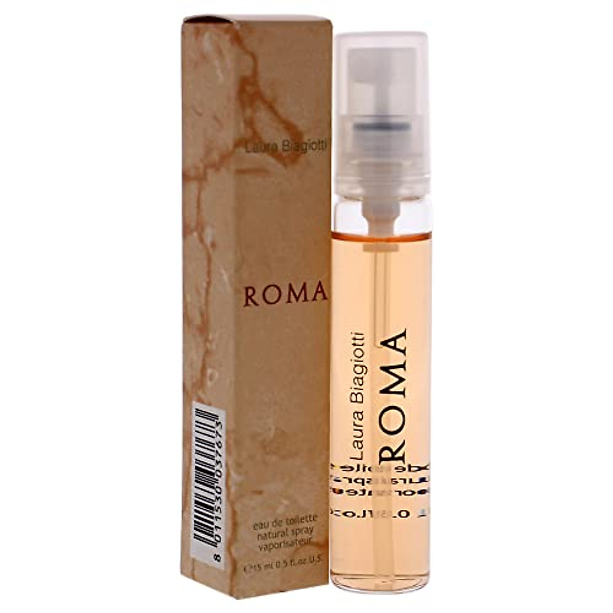 Laura Biagiotti Roma for Women Sweet and Elegant Scent - Opens with Pink Grapefruit and Black Currant - Unleashes Delicate and Timeless Sensuality - Perfect for Date Night - 0.5 oz EDT Spray
