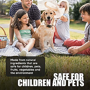 FANDISES Deer Repellent, Rabbit Repellent Outdoor, Deer and Rabbit Repellent for Plants, Powerful Rabbit Repellent for Garden, Deer Deterrent for Garden, Deer Away, Rabbit Deterrent for Yard - 10P