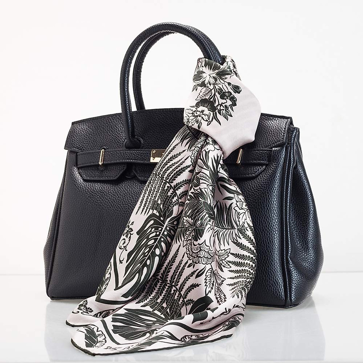 INAINI 100 Percent Mulberry Silk Scarves - Luxury Natural Silk Neck Scarf for women - Silk Wrap for Hair Sleeping