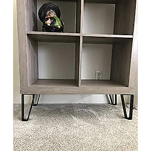 Hairpin Legs (Single Leg) (Size Ranges: 8" to 27") (1.5" Wide - 3/16" Thick Metal) U Shape Legs, U shape Legs, Coffee Table Legs, Furniture Legs, Bench Legs, Desk Leg, Industrial Modern, Home, DIY