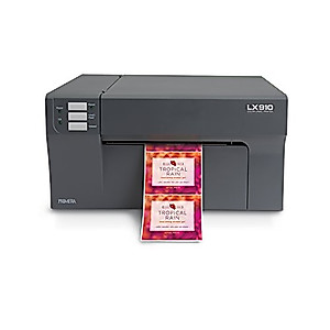Primera LX910 Color Label Printer 74416 - Print Your Own Short Run Product Labels, Prints up to 8.25" Wide