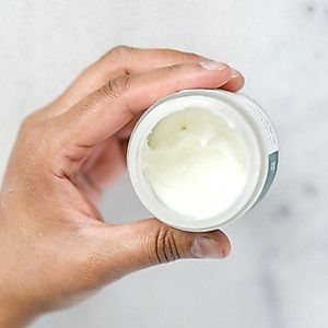 4 oz Organic Shea Butter Body Butter - Moisturizing Body Cream for Dry Skin with Pure Essential Oils of Lavender and Geranium - By Thulisa Naturals (Lavender Geranium)