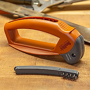 Smith's 50603 Lawn Mower Blade Shop Essentials Sharpener, Orange