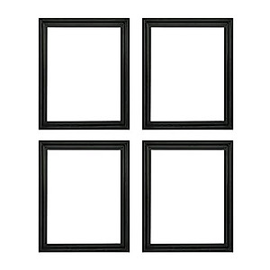 Creative Mark Illusions Floater Canvas Frame Black - 8x10, 3/4" - Ideal for Galleries, Artists & Professionals, Frames for Canvas Paintings, Complete Hanging Hardware