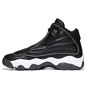 Jordan Pro Strong (Big Kid) Black/Anthracite/White/Metallic Dark Grey 6 Big Kid M