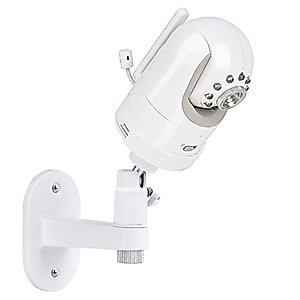 Adjustable Baby Monitor Wall Mount for Infant Optics DXR-8 and DXR-8 Pro Baby Monitor, Perfect View Angle and Easy Installation Without Drilling