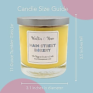 Walter & Rosie Candle Co. - Best Day Ever Candle - 11oz - Cotton Candy & Vanilla Scent - Inspired by Tangled - Soy Blend - Up to 40 Hrs