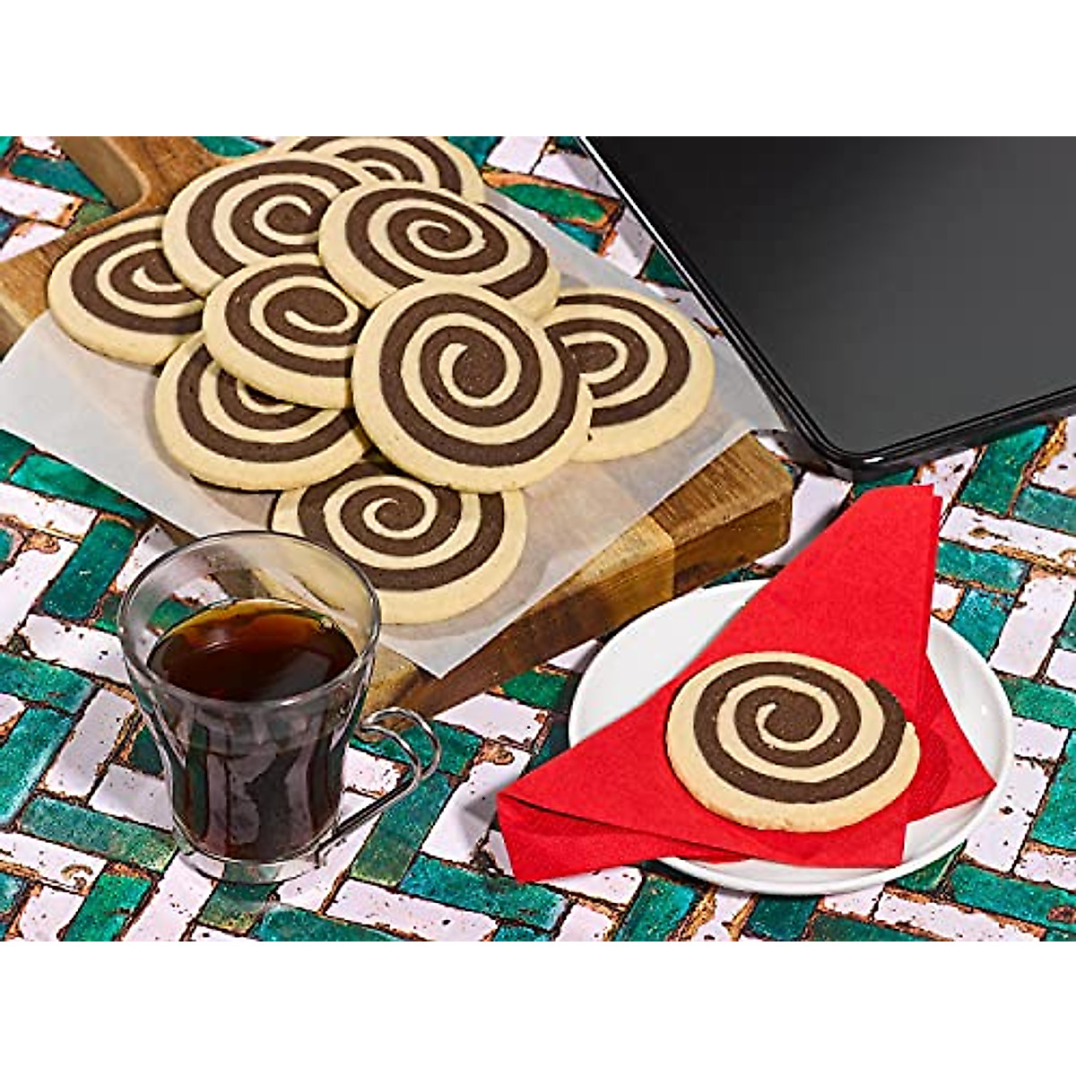 Tala Performance, Baking Tray, Professional Gauge Carbon Steel with Whitford Eclipse Non-Stick Coating, Cooking and Roasting, 39.5 x 27 x 2cm