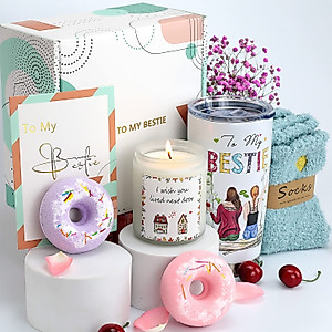 Happy Birthday Gifts for Women Best Friends, Friendship Gifts for Women, Sister Birthday Gifts From Sister Unique Christmas Gifts for Women Funny Basket Gift Ideas for Her Mom BFF Bestfriend Female