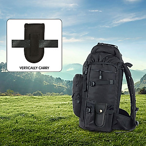 Obfuscate Nylon Pocket Knife Sheath for Carrying Folding Knives and Accessories with Snap Closure and Vertical Carry Belt Loop Belt Knife Holster Nylon Utility Holster of Outdoor or EverydayUse 4 PCS