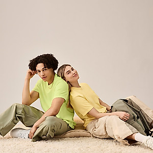 Comfort Colors Adult Short Sleeve Pocket Tee, Style G6030, Blue Jean, Medium